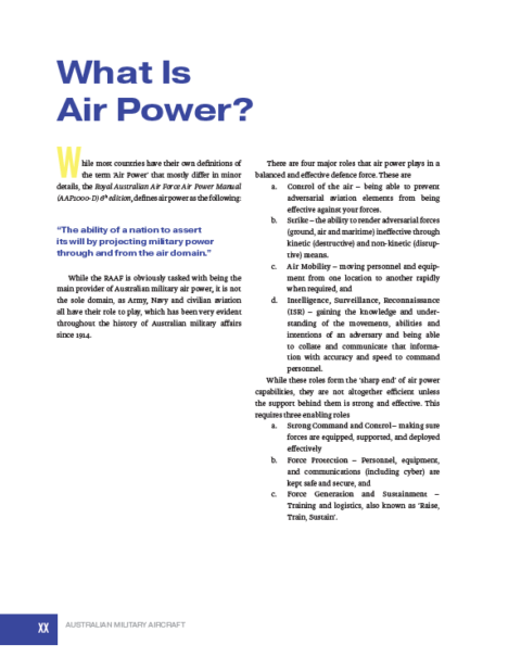 Australian Military Aircraft | The book